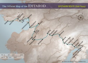 Race Map – Iditarod