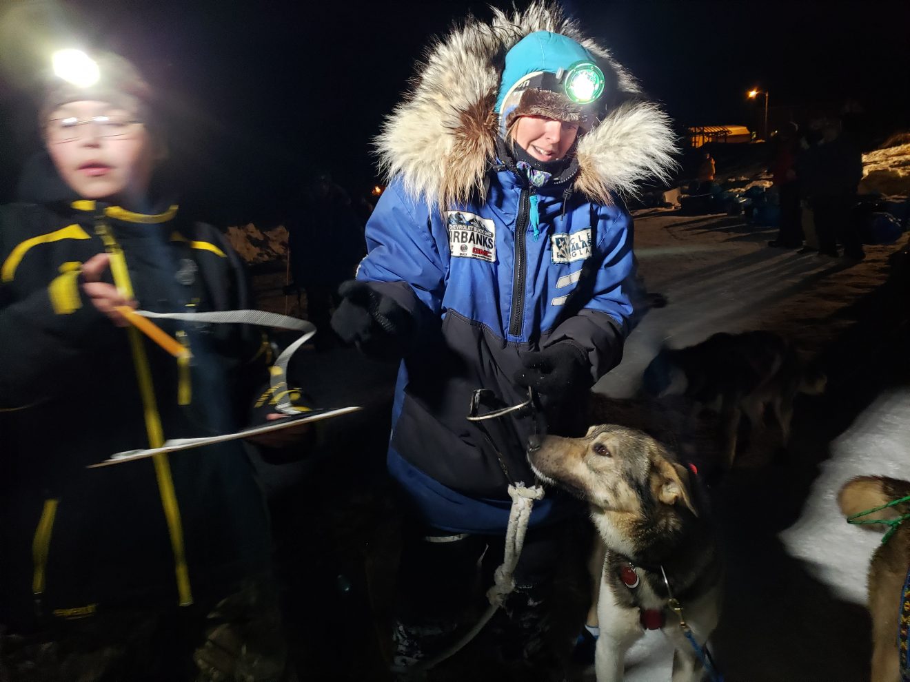Top 10 in Unalakleet, Paige Drobny and Travis Beals – Iditarod