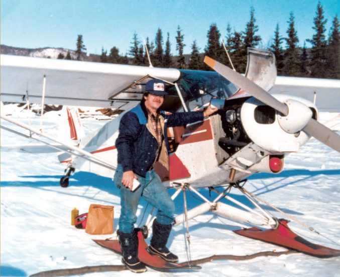Iditarod Air Force pilot and Ophir checkpoint hand Keith Forsgren ...
