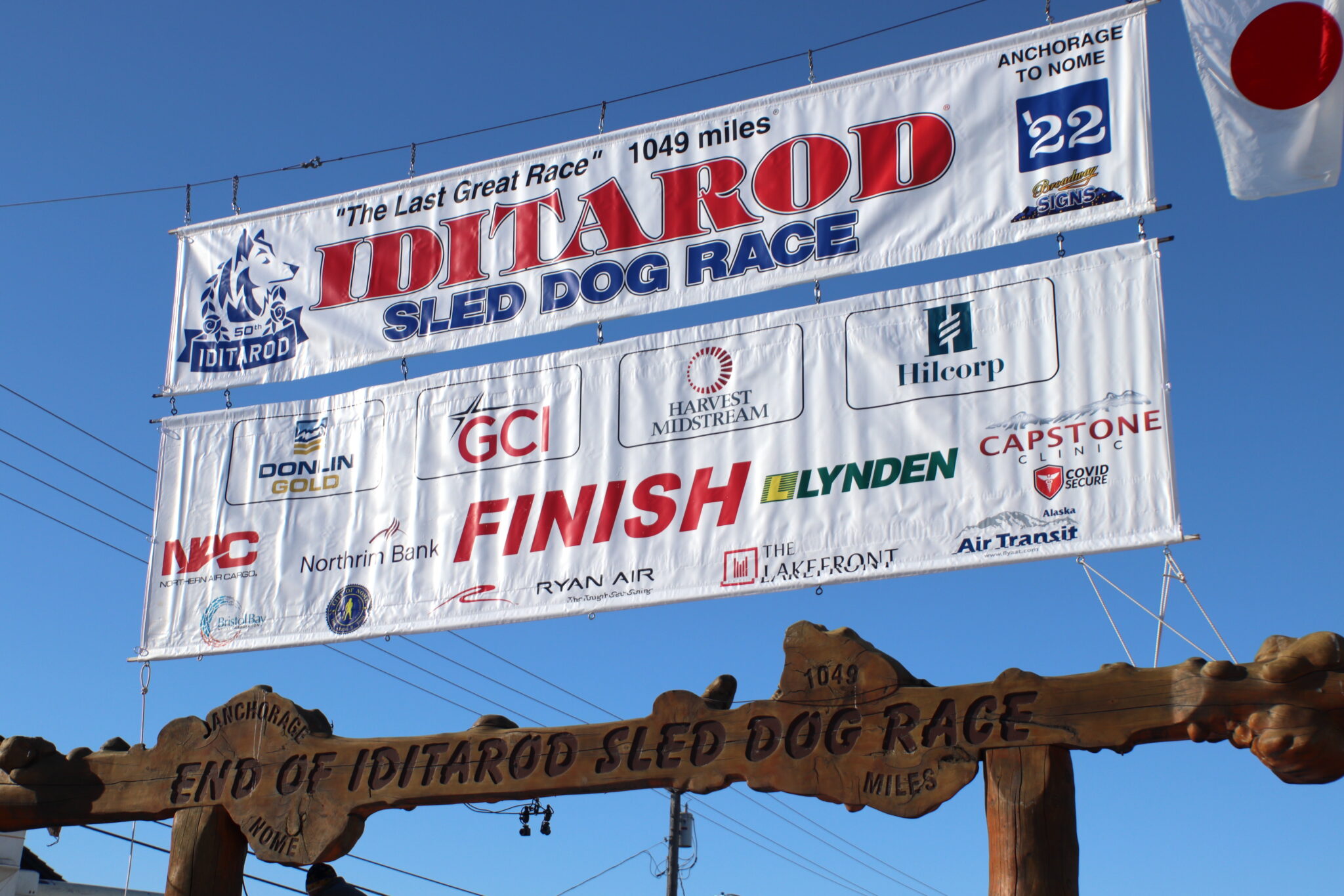 Finish Line – Iditarod