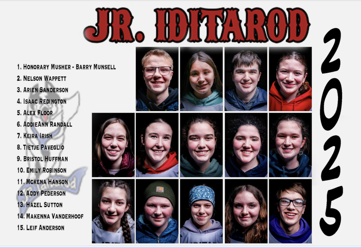2025 Jr. Iditarod Bib numbers – Iditarod